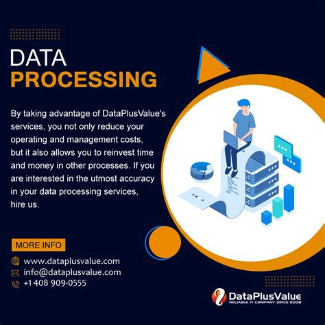 Dataplusvalue Data Processing Services Database Experienced