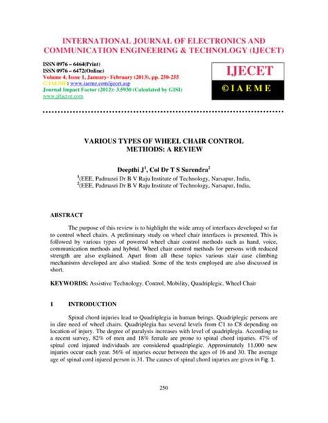 Voice Control Wheelchair Pdf Computer Peripherals Computing