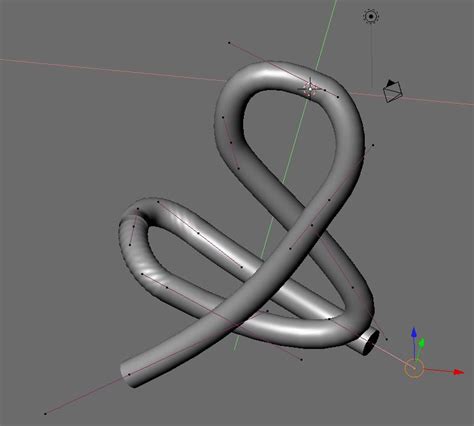 Bezier Curve Gets Twisted Modeling Blender Artists Community