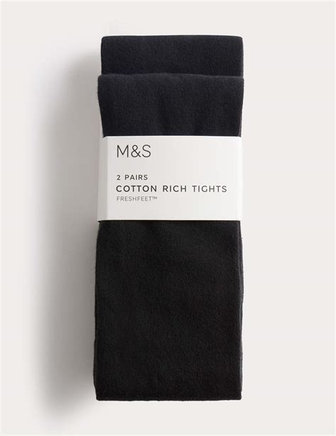 Black School Tights At Mands