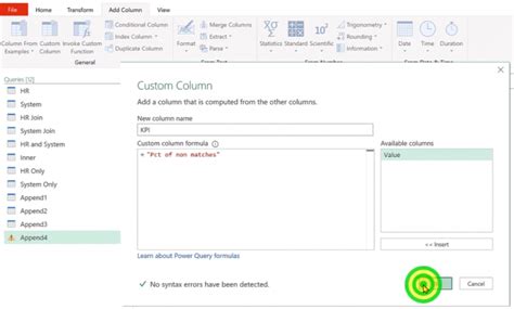 Join Types In Power Query Part 2 Lookup Dashboard Excel