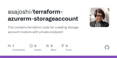 Github Asajoshi Terraform Azurerm Storageaccount This Contains Terraform Code For Creating