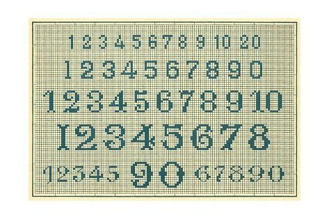 Sampler With Numbers Print Cross Stitch Freebies Celtic Cross Stitch