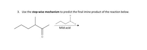 Solved use the step wise mechanism to predict the final | Chegg.com