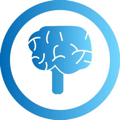 Cerebellum Gradient Circle Icon 47498973 Vector Art At Vecteezy