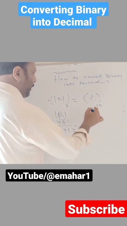 how to convert binary into decimal numbersystem binarytodecimal