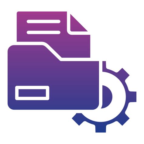 Data Generic Gradient Fill Icon