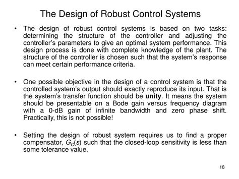 ppt robust control systems chapter 12 powerpoint presentation free