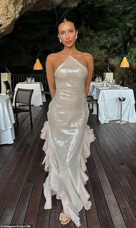 Evelyn Ellis From Married At First Sight Stuns In A Sheer Dress While