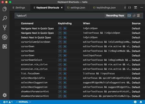 如何在 Vscode 的 Vim Insert 模式下设置 Emacs 风格的快捷键？ 闲聊灌水 Emacs China