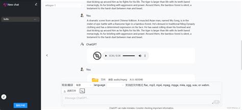 openai gpt的新的开源项目，支持gpt聊天，识图（gpt4v），文字转语音（tts）和stt（语音转文字），并且易于扩展，使用