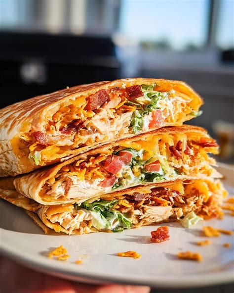 Chicken Bacon Ranch Crunchwrap Quick And Irresistible Delight
