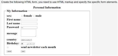 Solved Write The CSS And HTML Code That Satisfied The Chegg Com