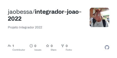 Integrador Joao 2022codigo Mysql At Main · Jaobessaintegrador Joao