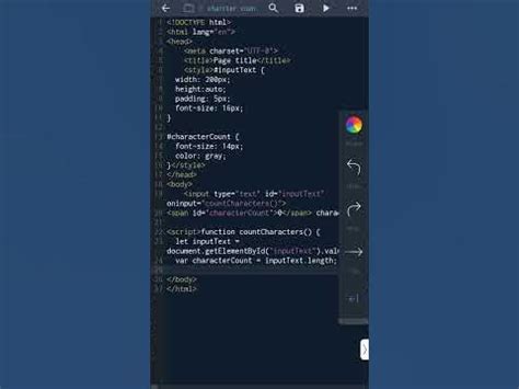 Create Characters count website using html css javascript #learn # ...
