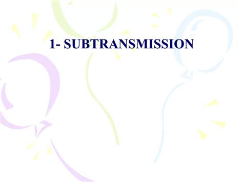 Lec 01 Introduction To Power Distribution System Ppt