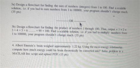 Solved A Design A Flowchart For Finding The Sum Of Numbers Chegg