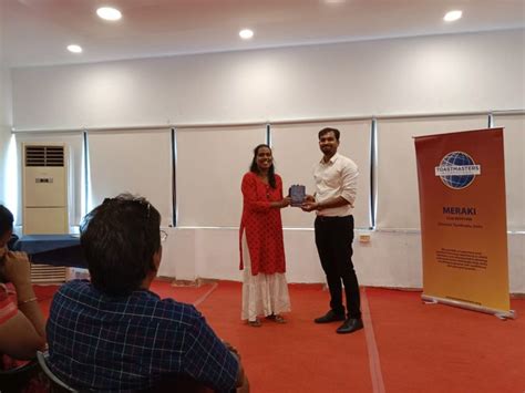 kiruba jacob on linkedin publicspeakingskills toastmastersjourney