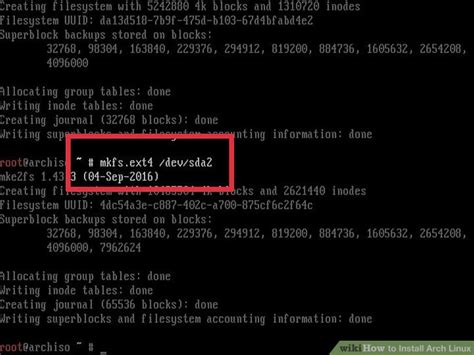 how to install arch linux with pictures wikihow