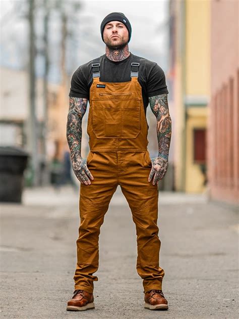 Forever Overalls Timber Men Fashion Casual Outfits Men Overalls