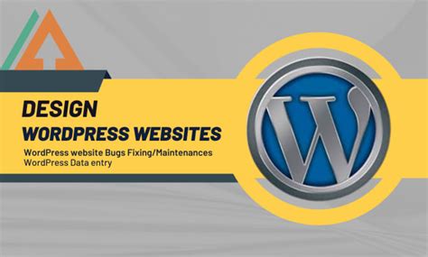 design and develop a responsive modern wordpress website by