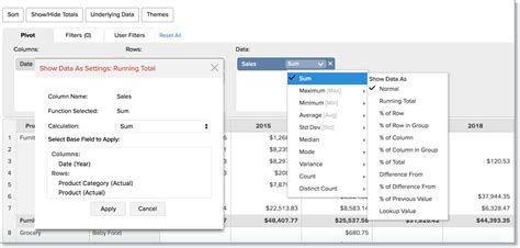 Creating Pivot Table L Zoho Analytics Help