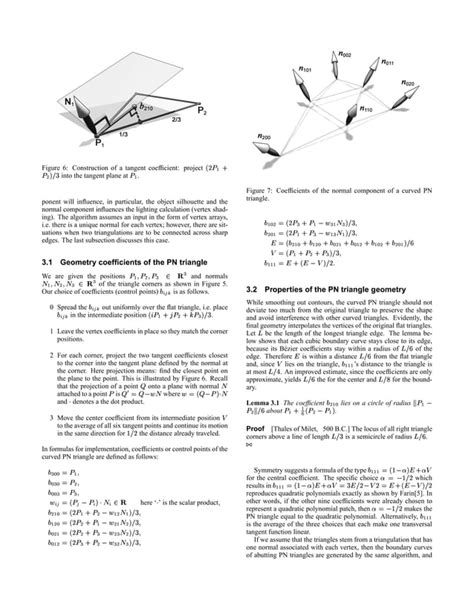 Curved Pn Triangles Pdf
