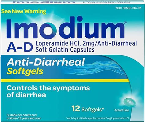 Imodium Caplets In A Bottle