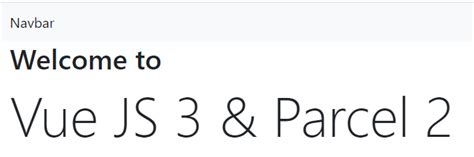 Vuejs 3 And Parcel 2 Ivalera