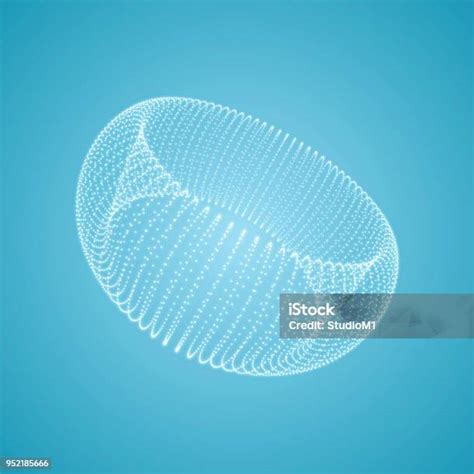 원환체 포인트의 구성입니다 연결 구조입니다 3d 그리드 디자인입니다 기술 스타일입니다 분자는 격자 벡터 일러스트입니다 0명에