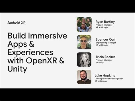 free video building immersive apps and experiences with openxr and