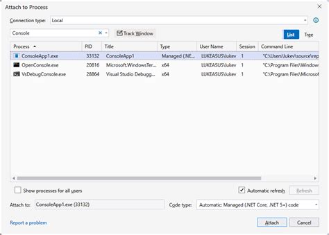 Net How Do I Correctly Use Attach To Process To Debug My C Dll In A