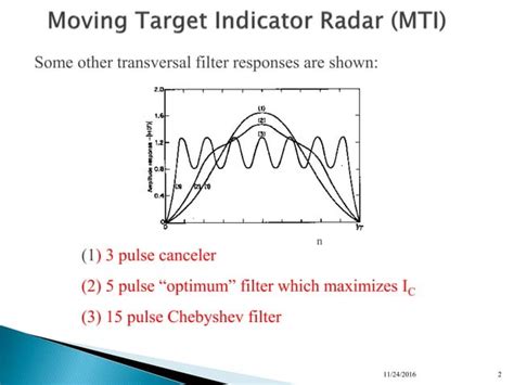 moving target indicator radar mti part2 pptx digital audio computer software and applications