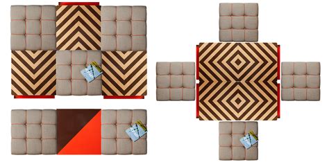 Block Party Modular Seating Design Stylish Living