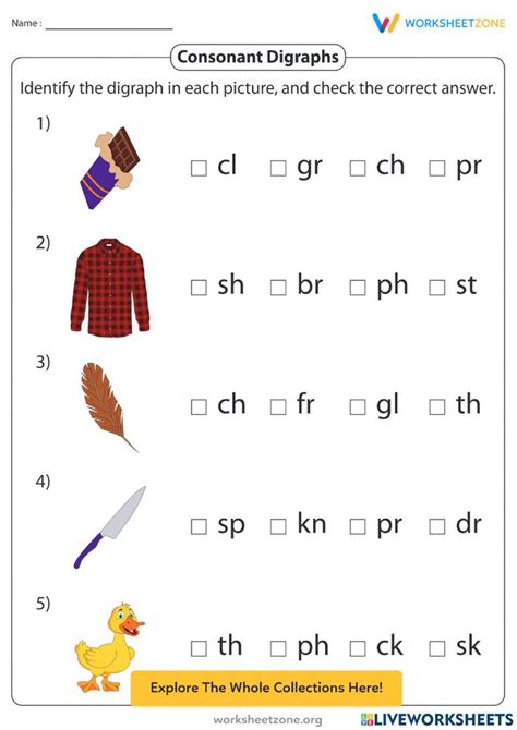 Consonants interactive exercise for PreK. You can do the exercises ...
