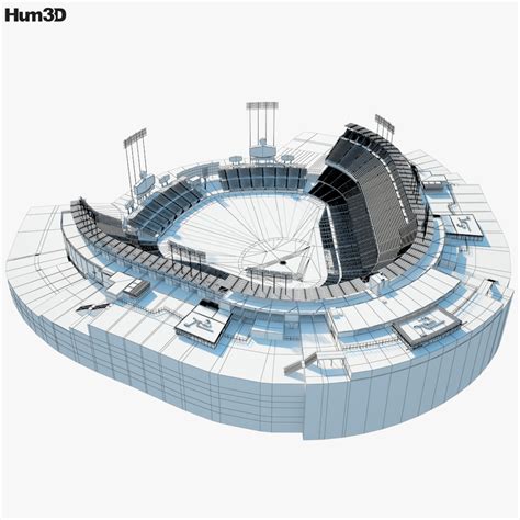 Dodger Stadium 3d Model Download Stadium On