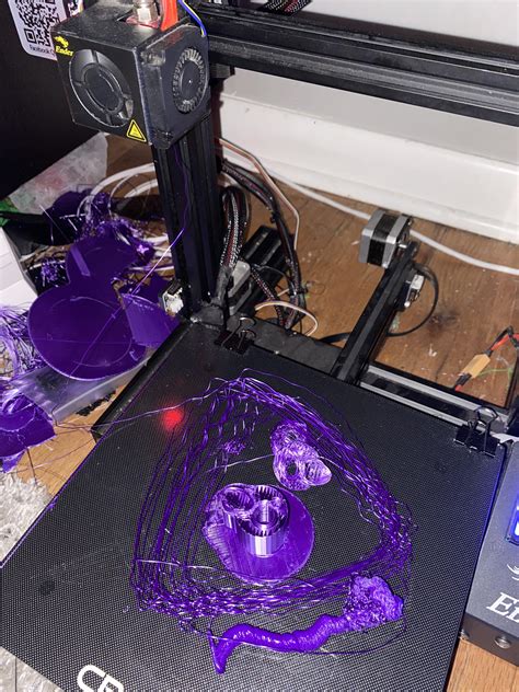 tall thin print fails with support even at 75 speed r fixmyprint