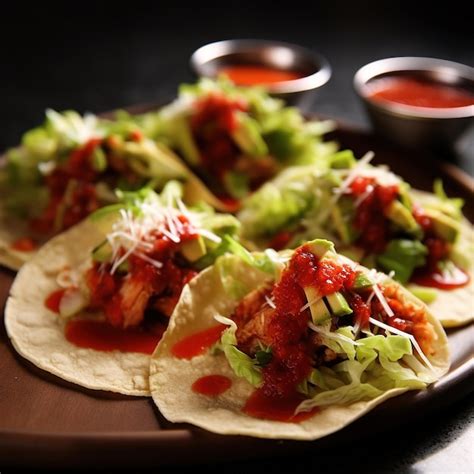 Premium Ai Image Cauliflower Tacos