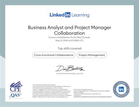 Pruthvi Raj Chowda On Linkedin Certificate Of Completion