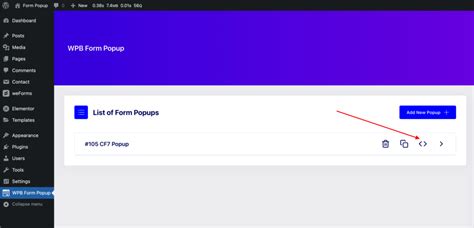 showing a popup wpbean documentation
