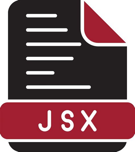 Jsx Vector Icon 31009709 Vector Art At Vecteezy