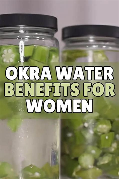 Okra Water Benefits For Women