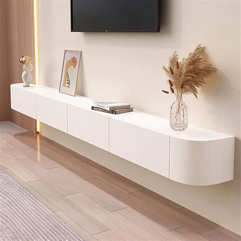 Modern Floating Tv Stand Wall Mounted Entertainment Center With 3