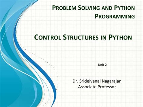 1 control structures in the python pptx programming languages