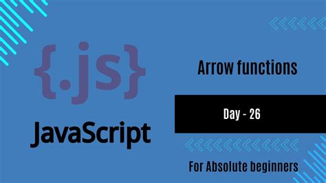 Arrow Functions Advanced Concepts Youtube