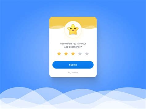 Rating Dialog Ui Quiz Design Card Ui App Ui Design