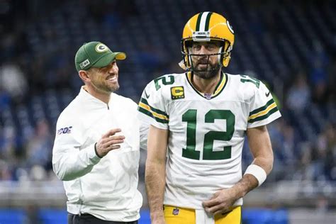 Green Bay Packers Matt Lafleur Responds To Aaron Rodgers Defending Him