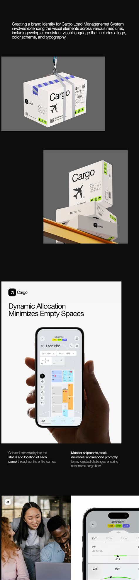 Cargo TMS System SaaS UI UX Design Behance