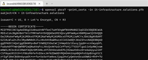How To Validate Determine And Convert Certificates Linux