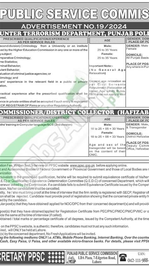 Latest Ppsc Jobs Ppsc Upcoming Jobs 2024
